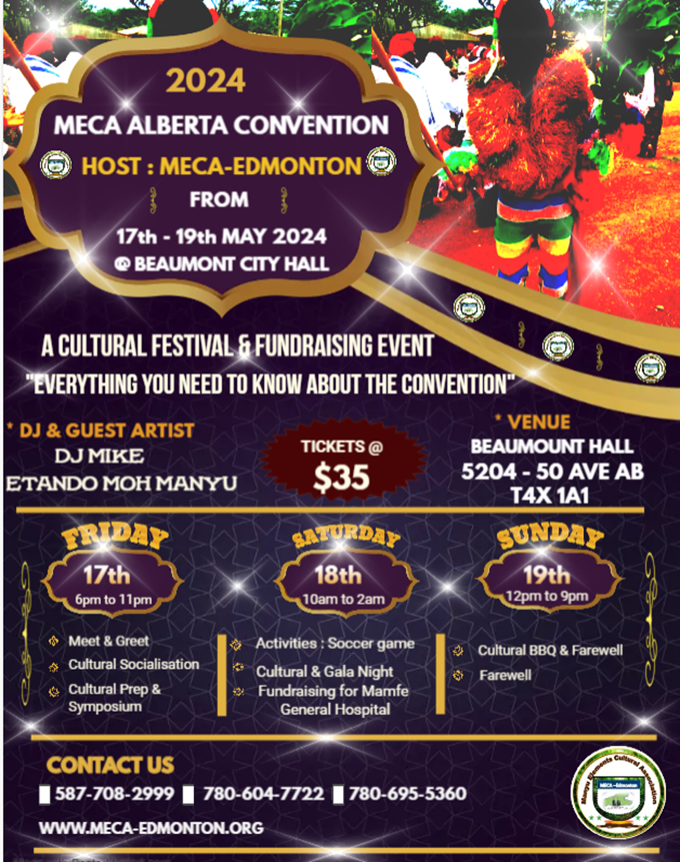 MECA Edmonton - Upcoming Events